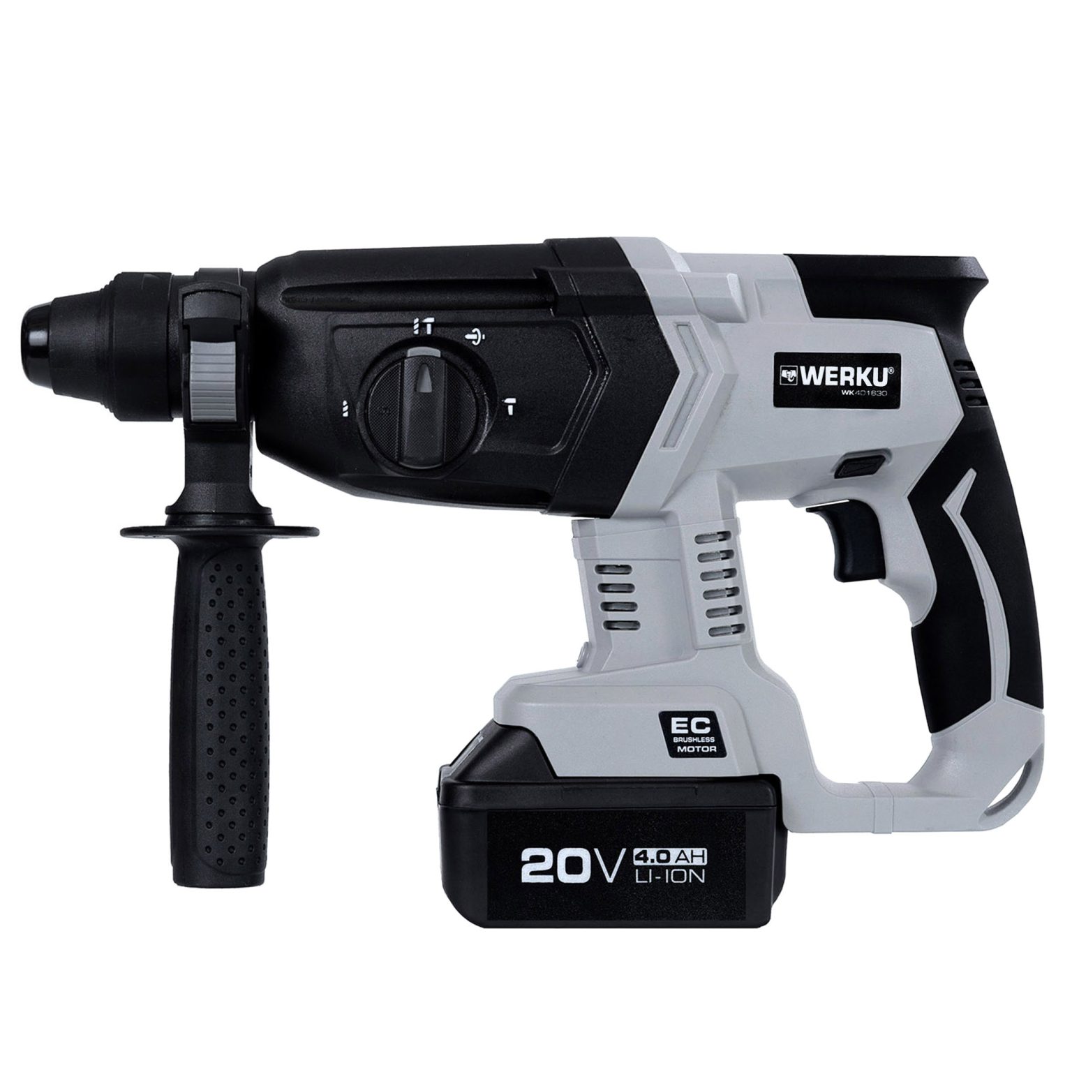 Taladro Martillo Demoledor Inalámbrico 20 V - Werku